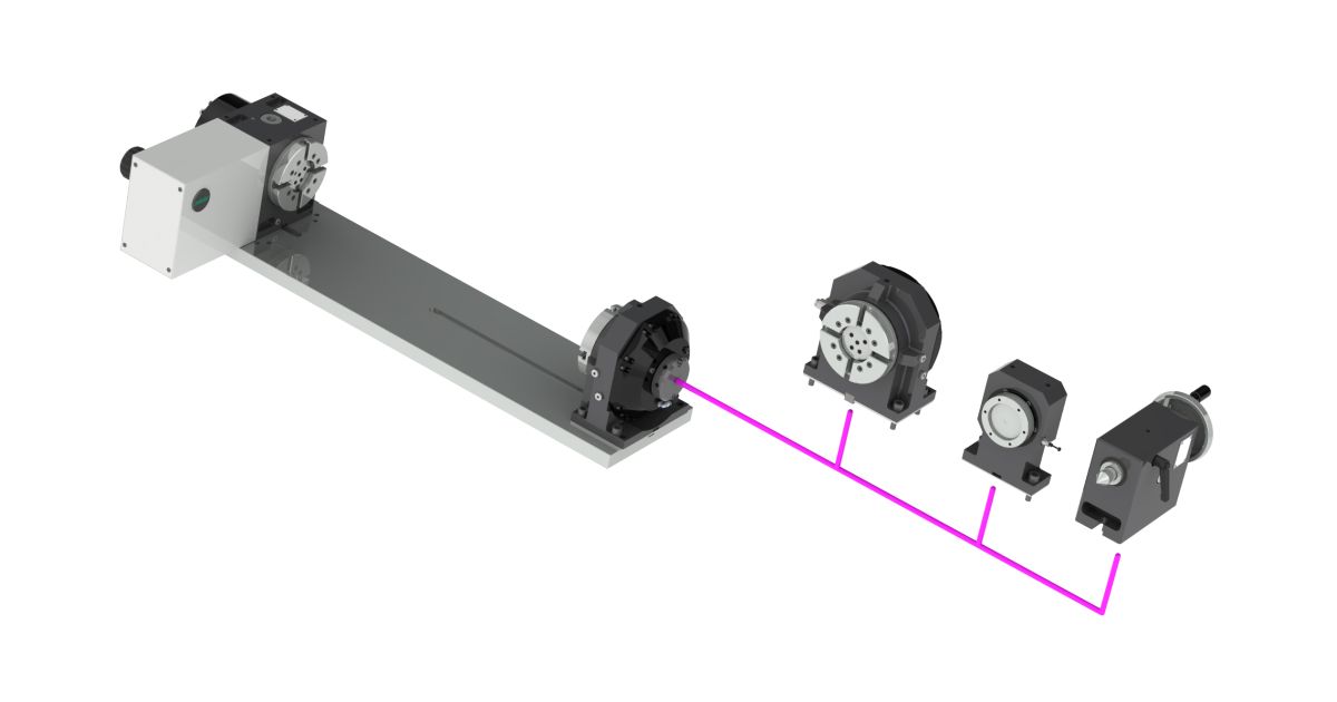 Trunnion device with worm gear drive | Peiseler