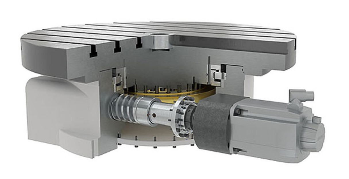 Table with worm gear drive | Peiseler